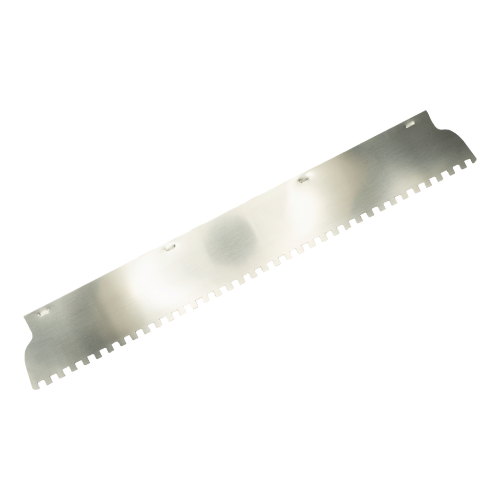 Notched Blade for Plastic Profile Skimming Blade - Regal & Barnes