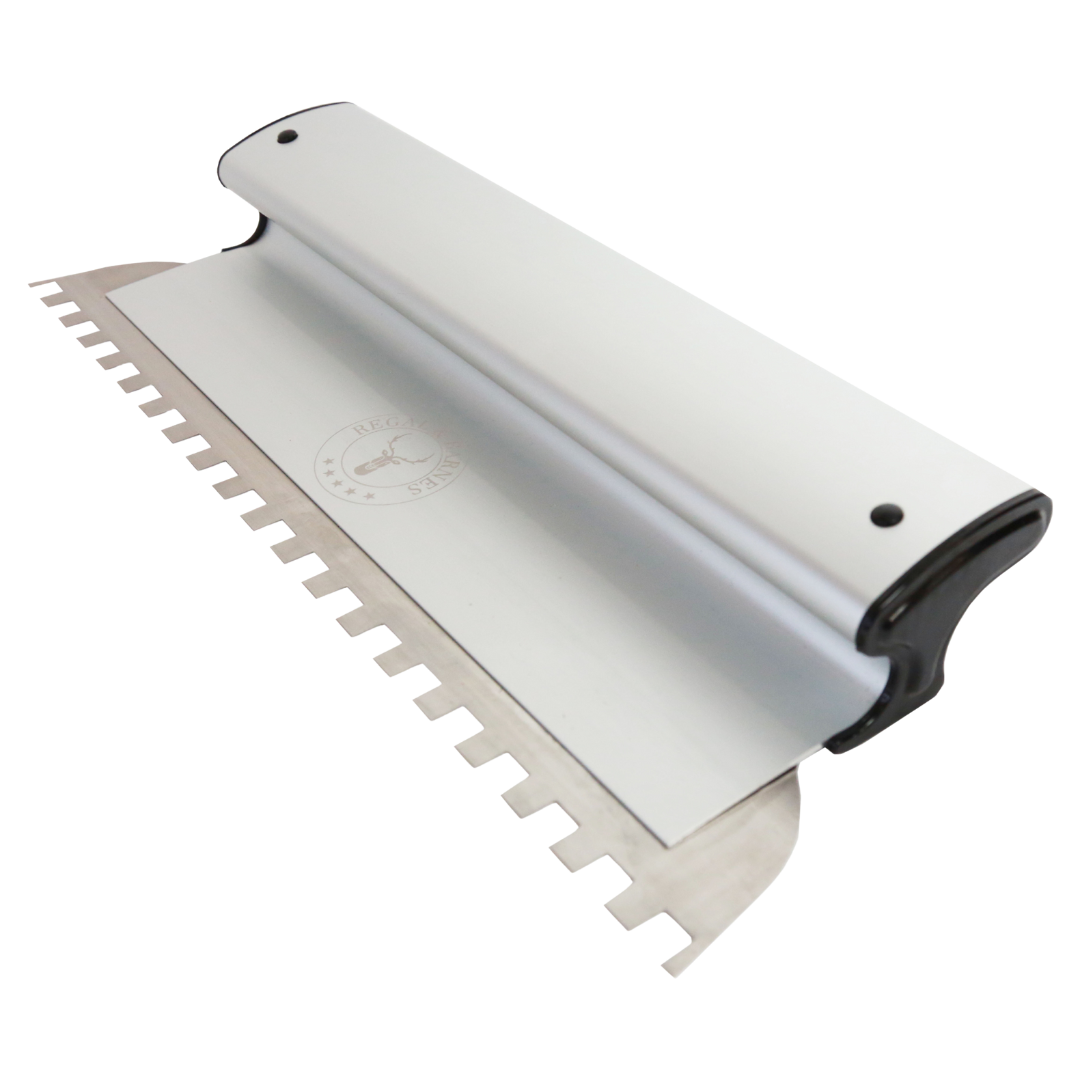 Notched Aluminium Profile Skimming Blade – 400mm - Regal & Barnes